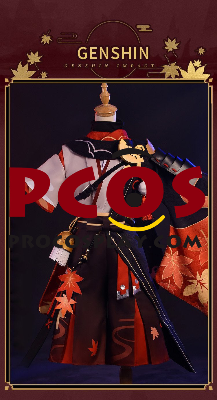 Ready to Ship Genshin Impact Kaedehara Kazuha Cosplay Costume Jacquard ...