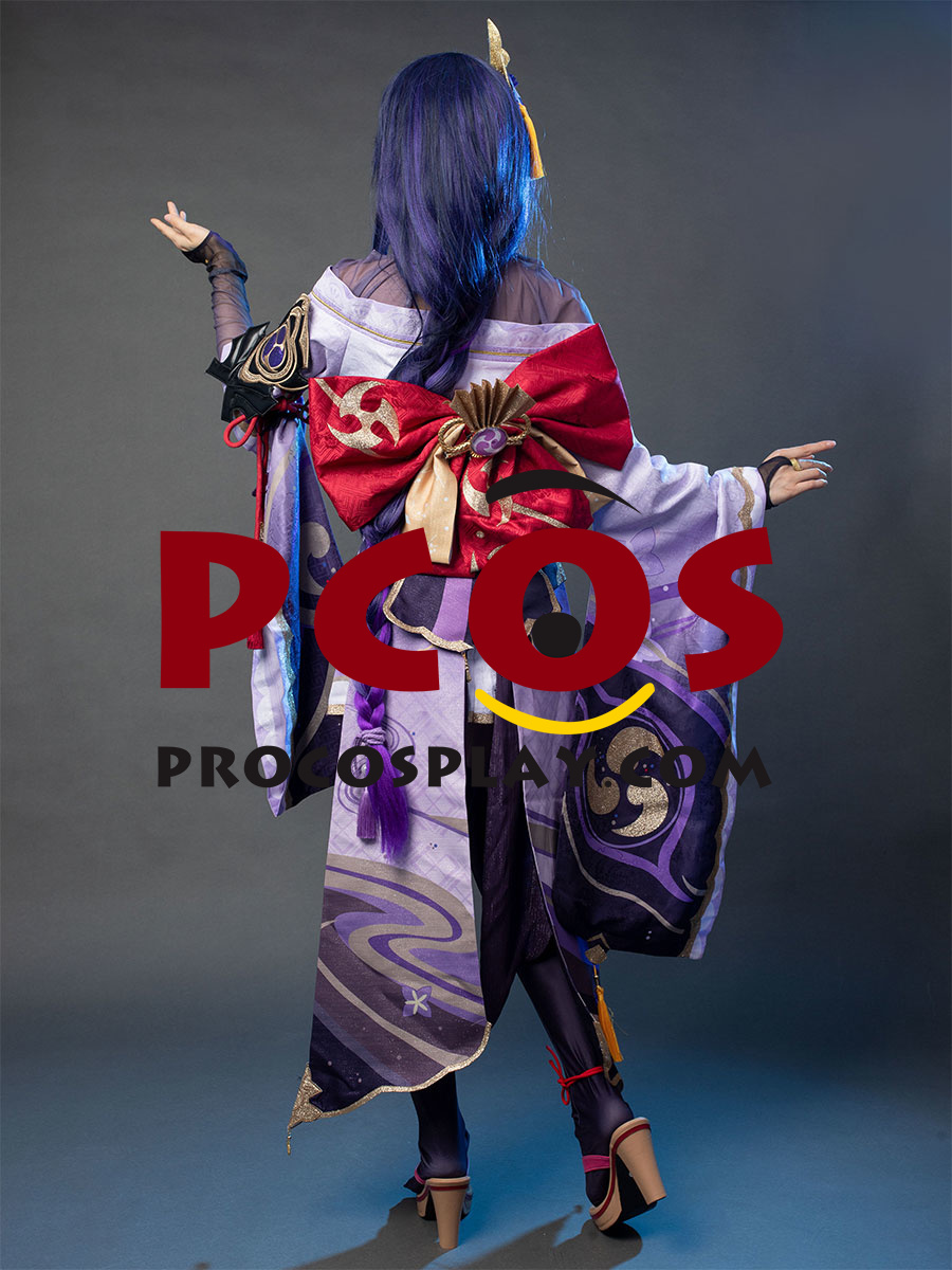 Ready to Ship Genshin Impact Raiden Shogun Cosplay Costume Updated ...