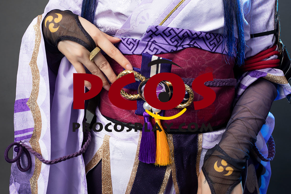 Ready to Ship Genshin Impact Raiden Shogun Cosplay Costume Updated ...