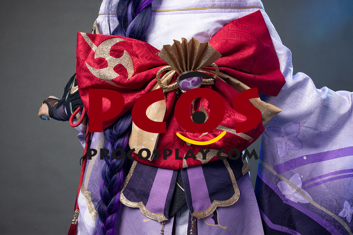 Ready to Ship Genshin Impact Raiden Shogun Cosplay Costume Updated ...