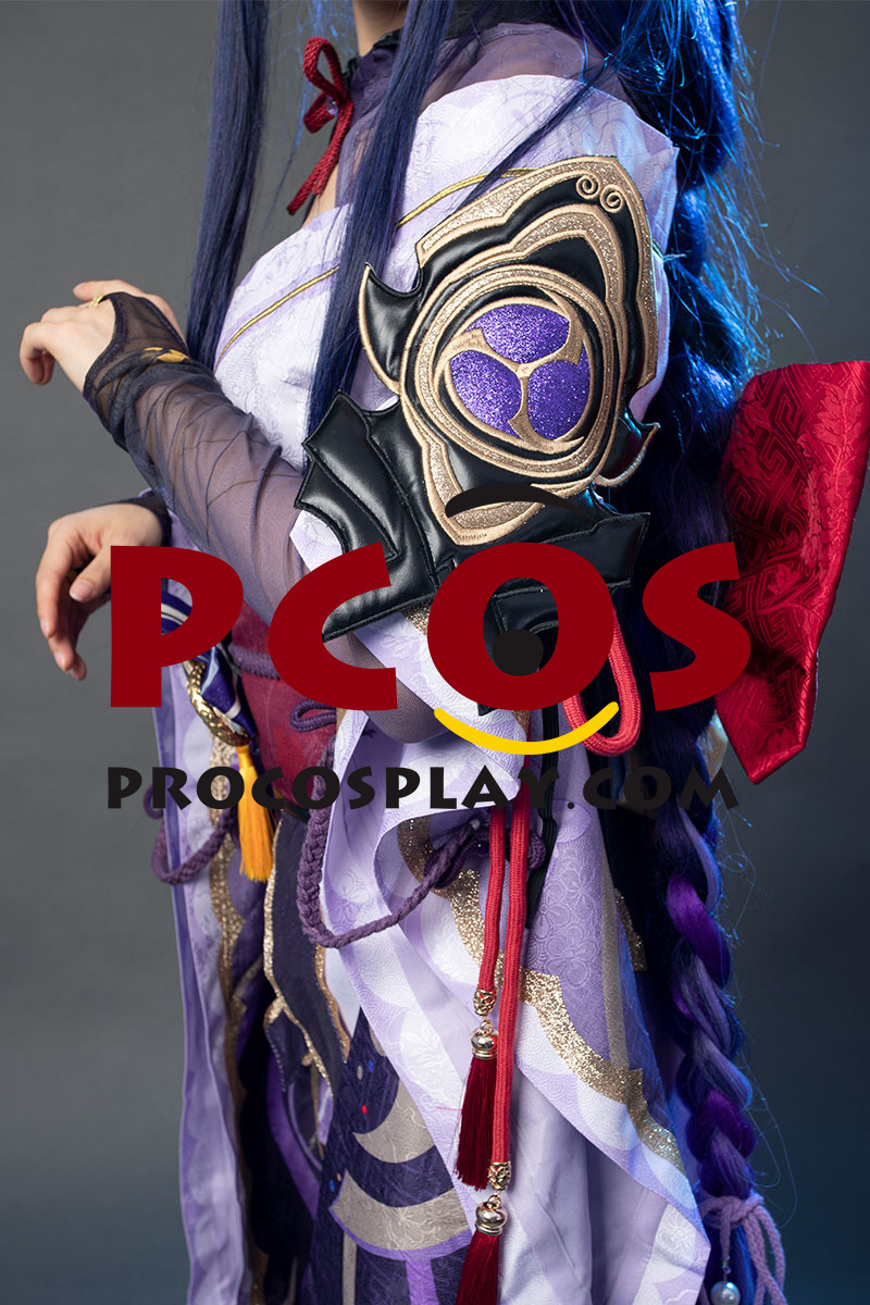 Ready to Ship Genshin Impact Raiden Shogun Cosplay Costume Updated ...