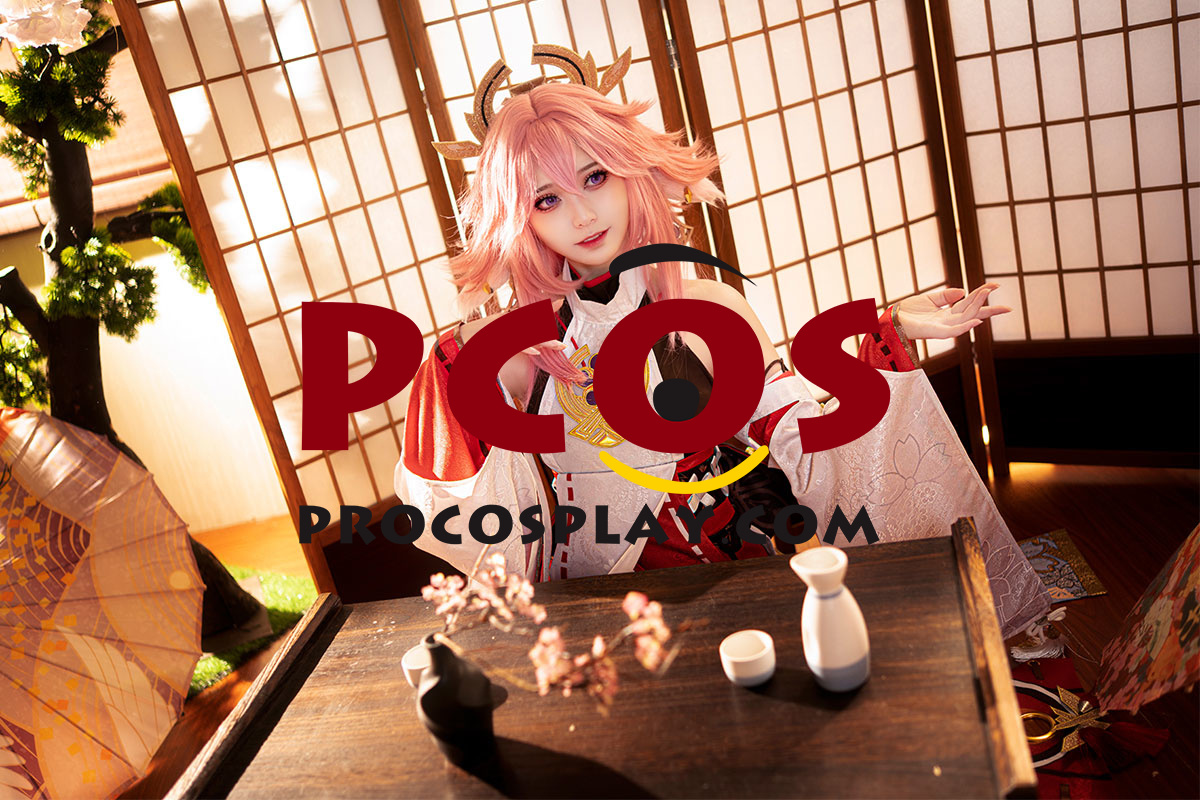 Ready to Ship Genshin Impact Yae Miko Cosplay Costume - Best Profession ...