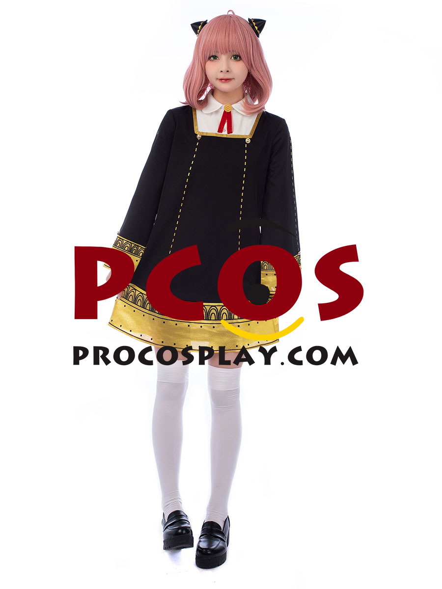 Listo para enviar SPY×FAMILY Anya Cosplay Disfraz Versión mejorada - La ...