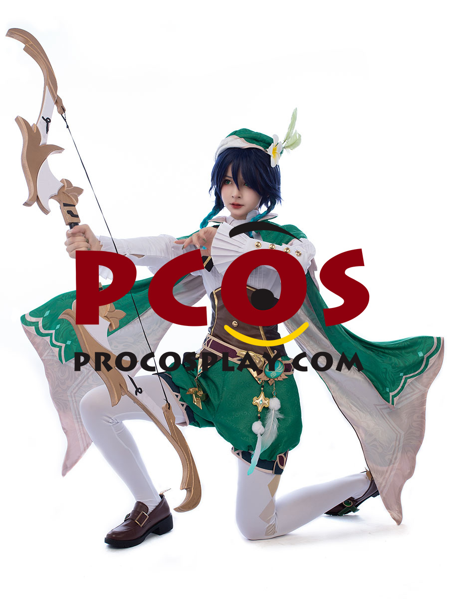 Ready to Ship Genshin Impact Venti Cosplay Costume Jacquard Version ...