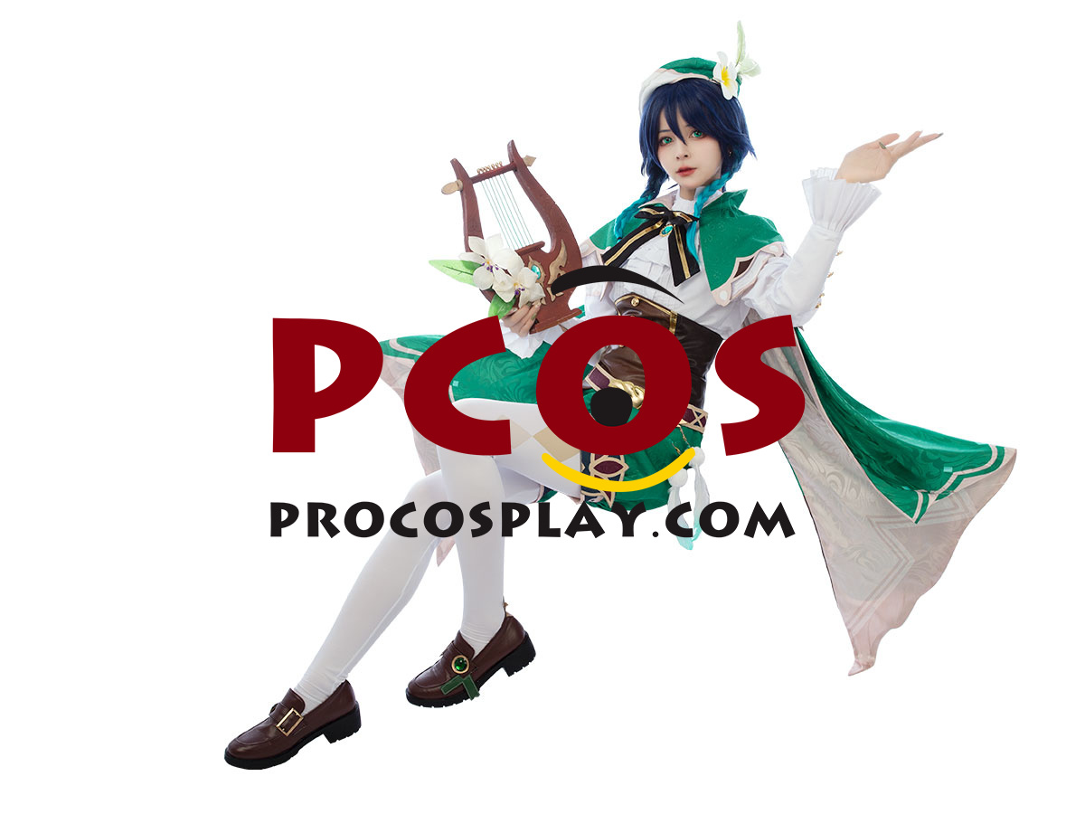 Ready to Ship Genshin Impact Venti Cosplay Costume Jacquard Version ...