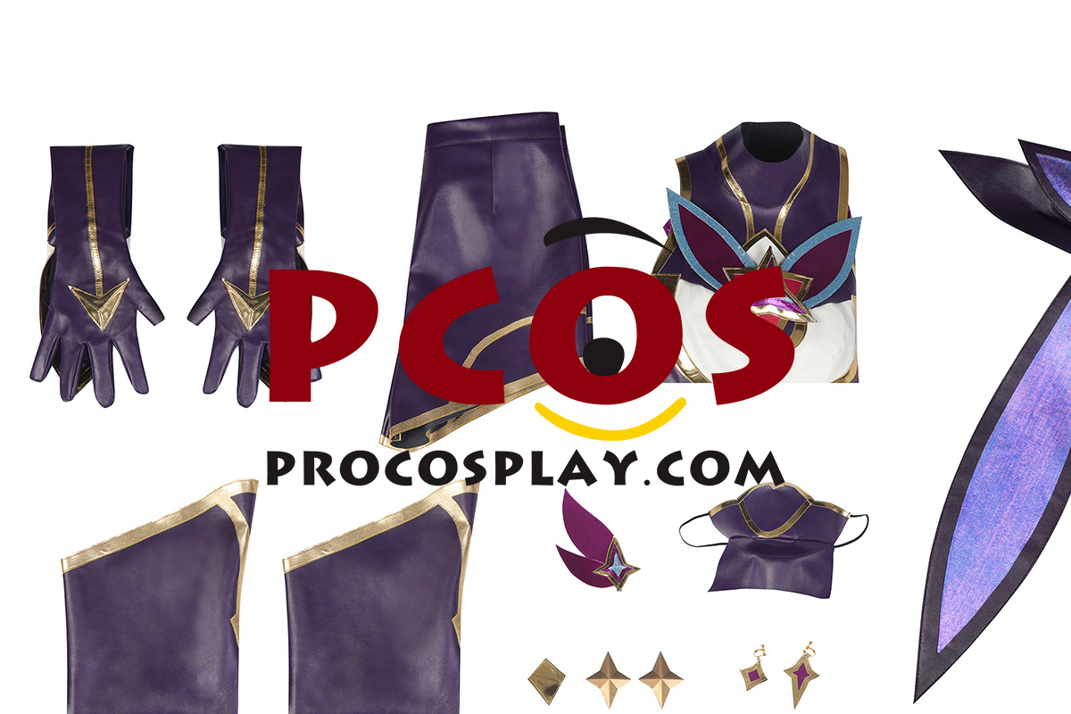 LOL Star Guardian 2022 Akali Cosplay Costume C03013 - Best Profession ...