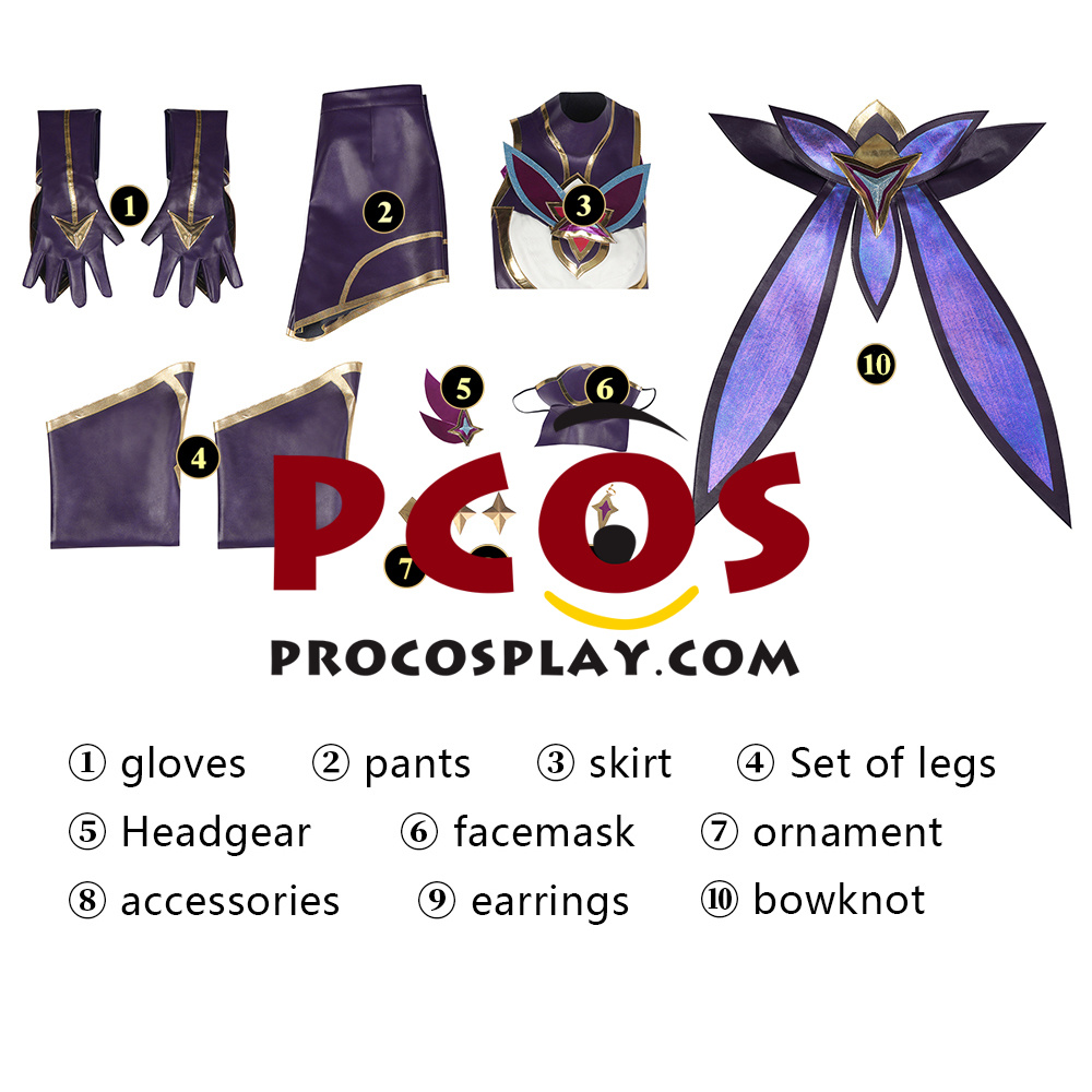 LOL Star Guardian 2022 Akali Cosplay Costume C03013 - Best Profession ...