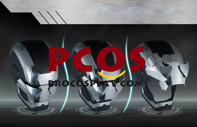 Iron Man James Rhodes Electric Helmet C02975 - Best Profession Cosplay ...