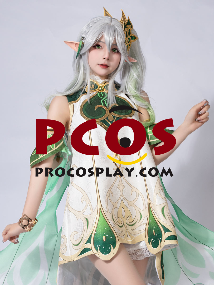 Juego Genshin Impact Sumeru Lesser Lord Nahida Disfraz De Cosplay La