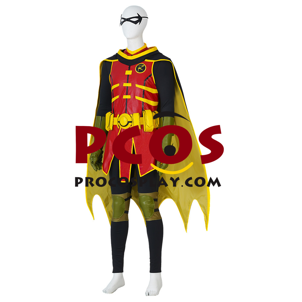 Shop Battle of the Super Sons Robin Damian Wayne Cosplay Costume - High ...