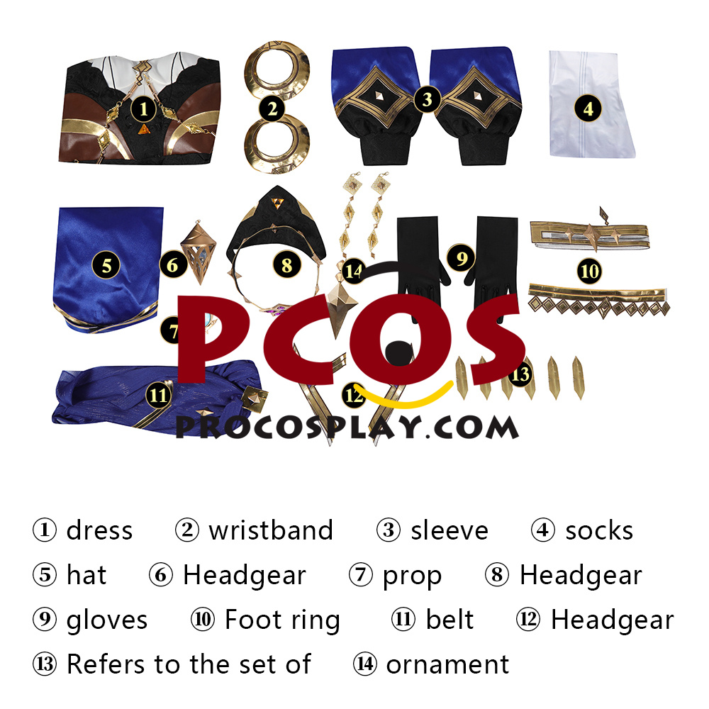 Game Genshin Impact Layla Cosplay Costume - Best Profession Cosplay ...