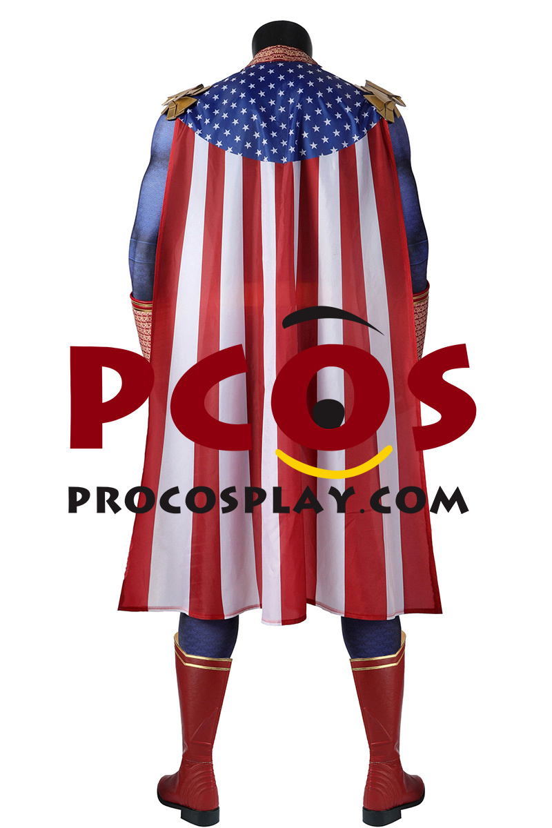 The Boys Homelander Cosplay Costume Jumpsuit Upgrade Version C07059S ...