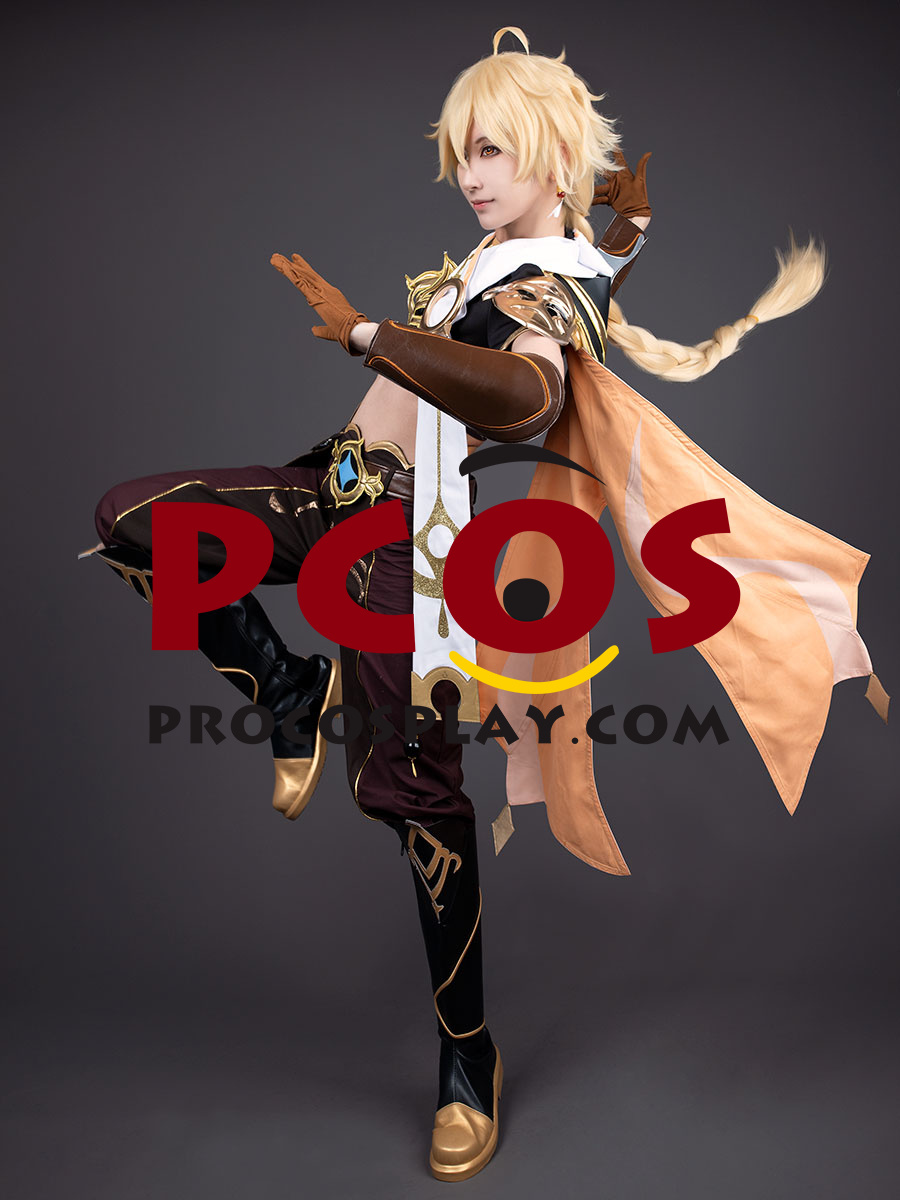 Ready To Ship Genshin Impact Traveler Aether Cosplay Costume Best