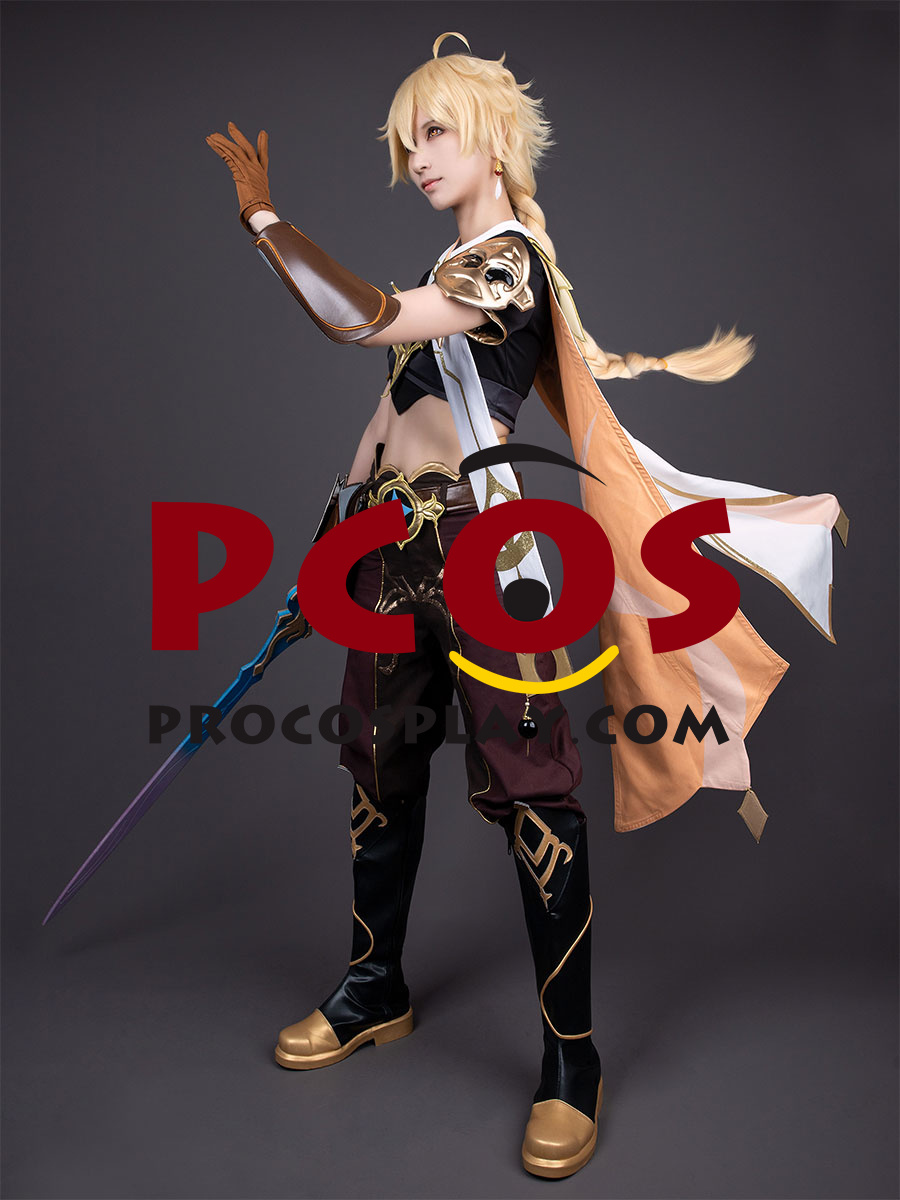 Ready To Ship Genshin Impact Traveler Aether Cosplay Costume Best