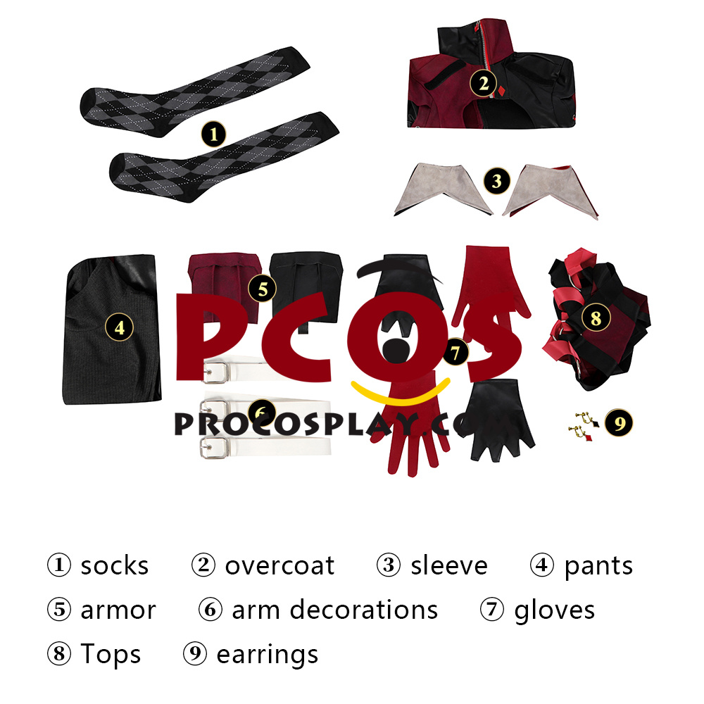 ProCosplay's Video Game Gotham Knights Harley Quinn Cosplay Costume ...