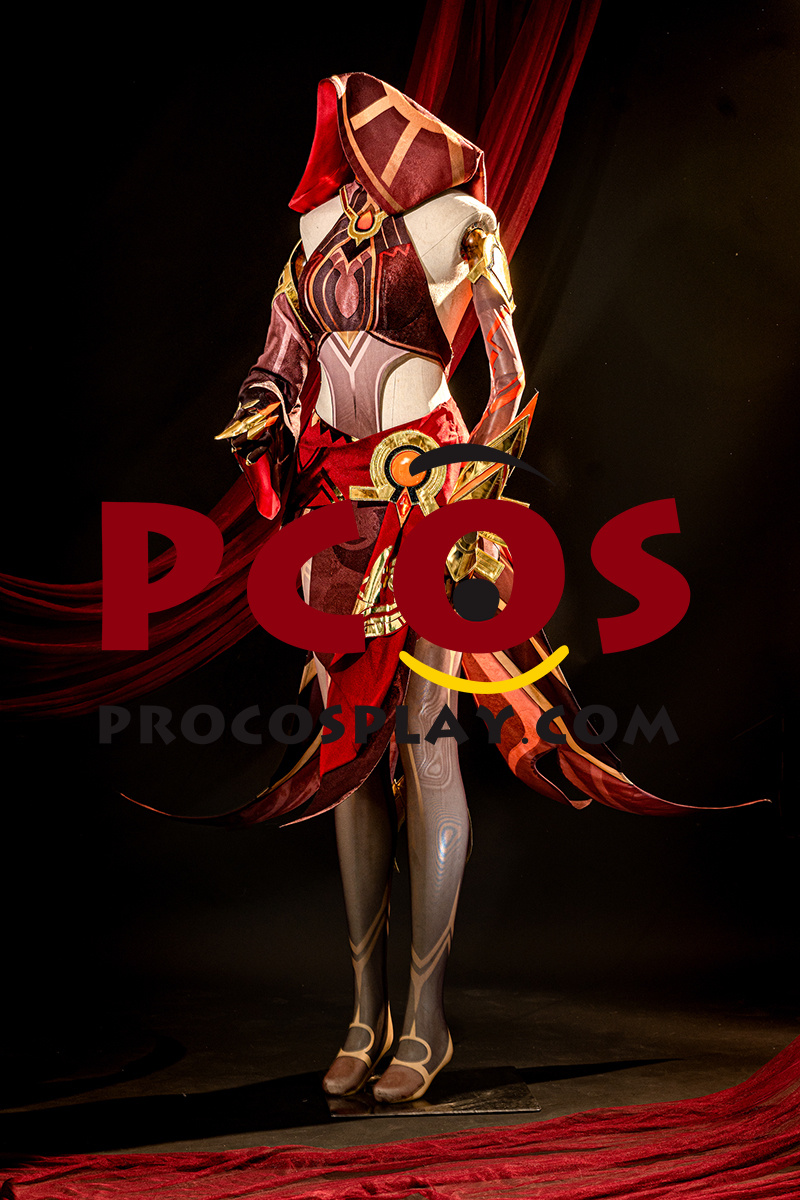 Game Genshin Impact Eremite Scorching Loremaster Cosplay Costume C07458 ...