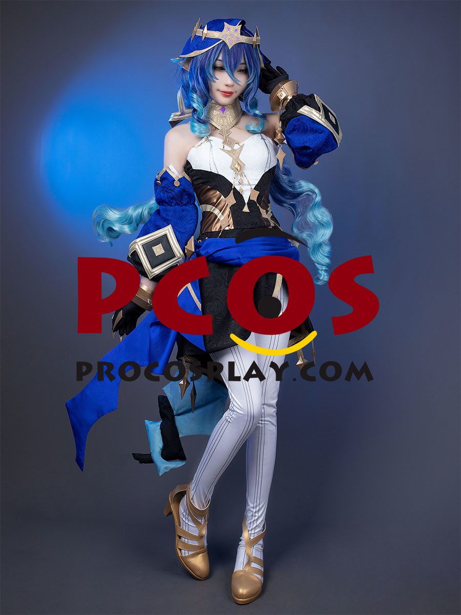 Game Genshin Impact Layla Cosplay Costume Jacquard Version C07051-AAA ...