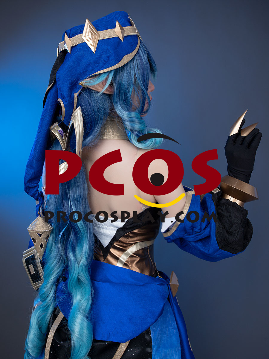 Game Genshin Impact Layla Cosplay Costume Jacquard Version C07051-AAA ...