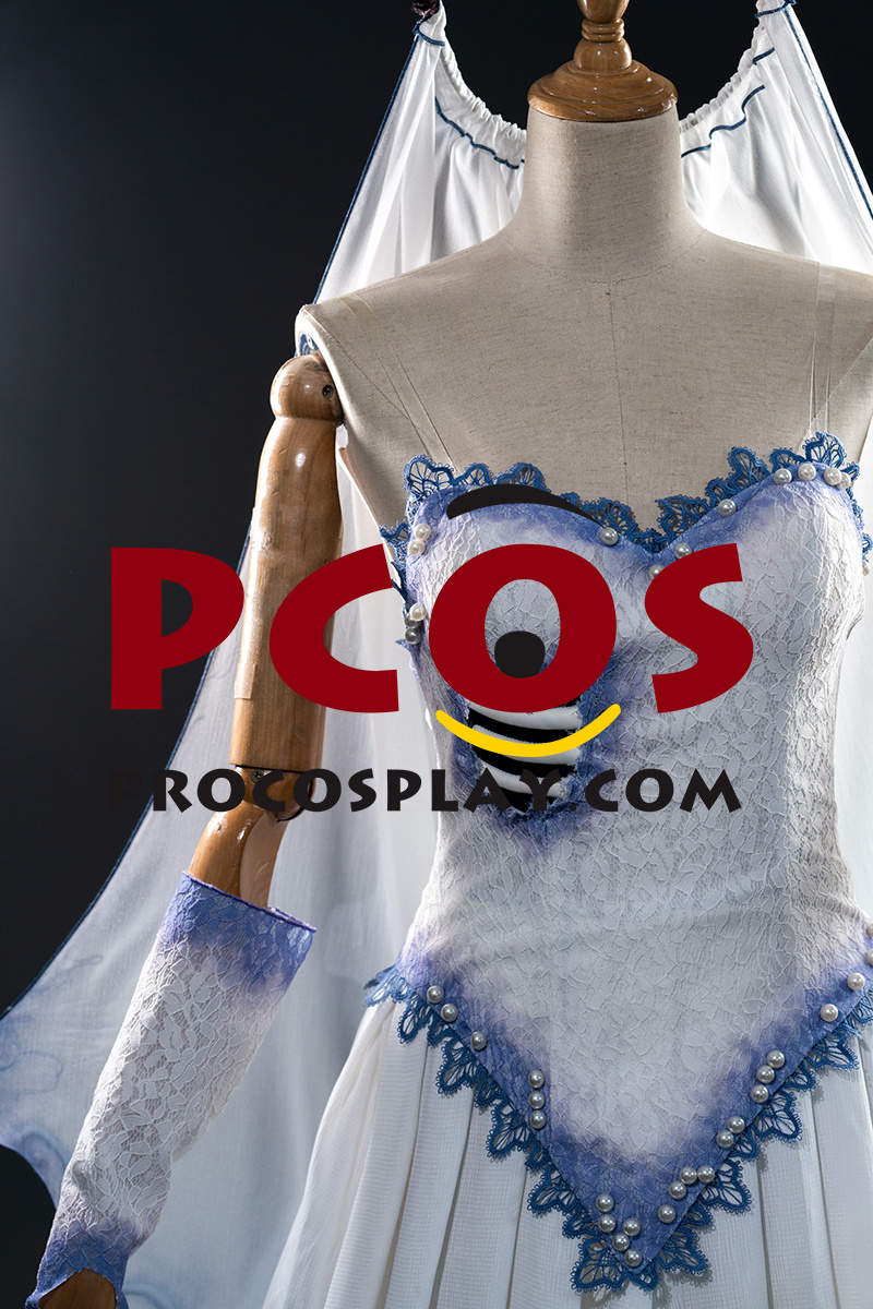 Corpse Bride Emily Cosplay Costume Wedding Dress C07711 - Best ...