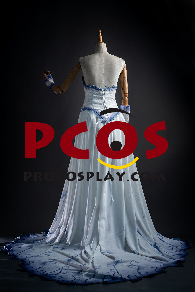Corpse Bride Emily Cosplay Costume Wedding Dress C07711 - Best ...