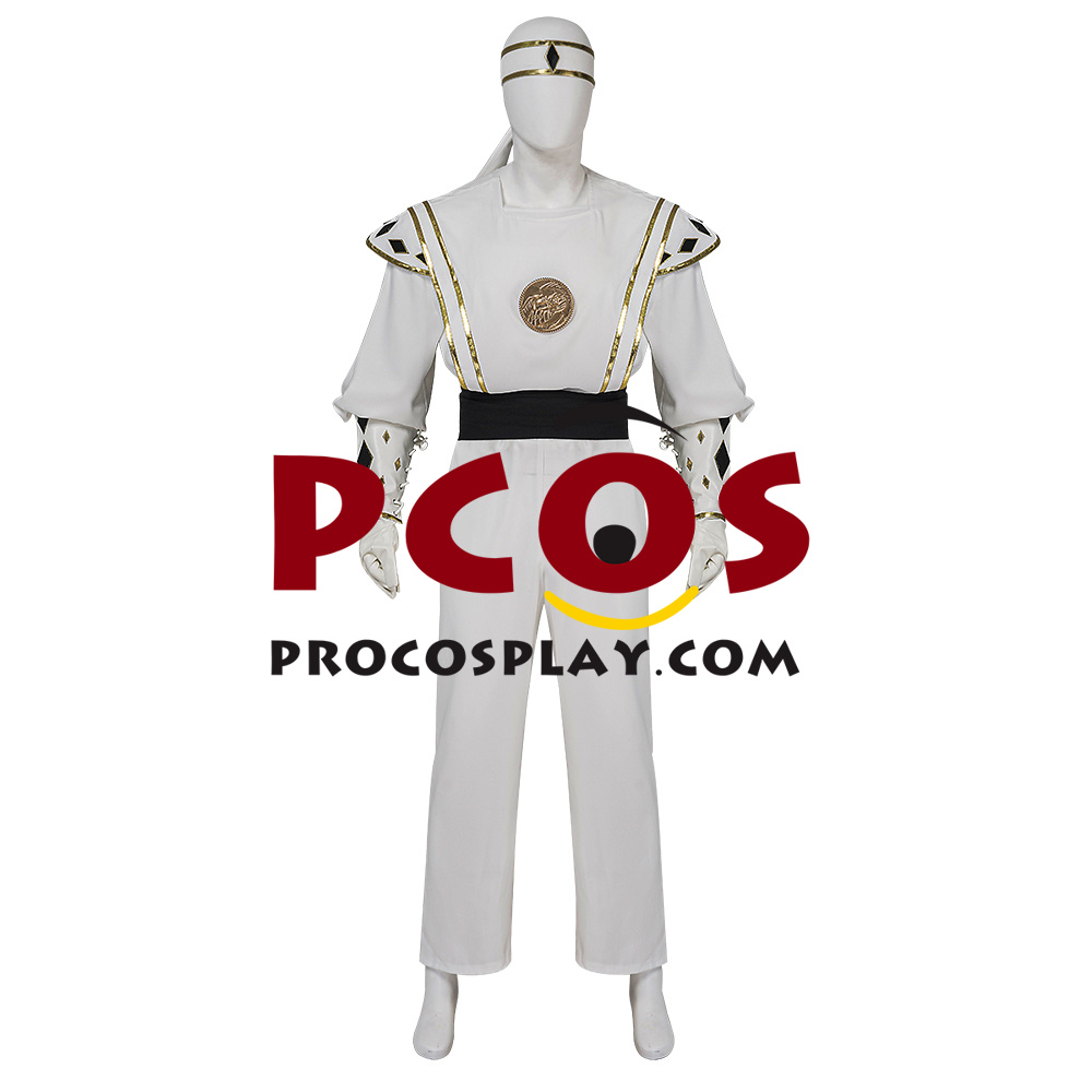 Movie Mighty Morphin Power Rangers Tommy Oliver White Ranger Ninja ...