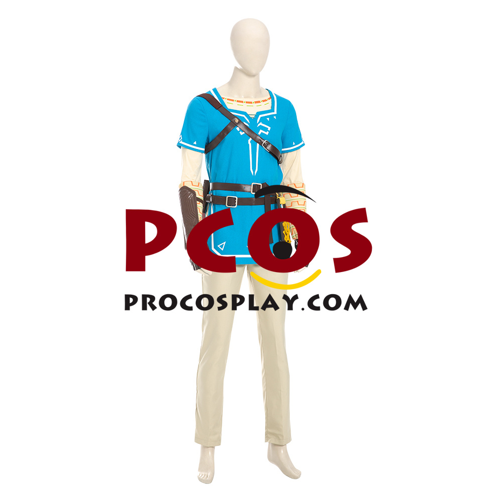 The Legend of Zelda: Breath of the Wild Link Champion's Tunic Cosplay ...