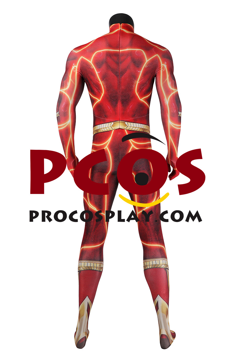 The Flash 2023 Barry Allen Flash Cosplay Costume Jumpsuit C08150 - Best ...