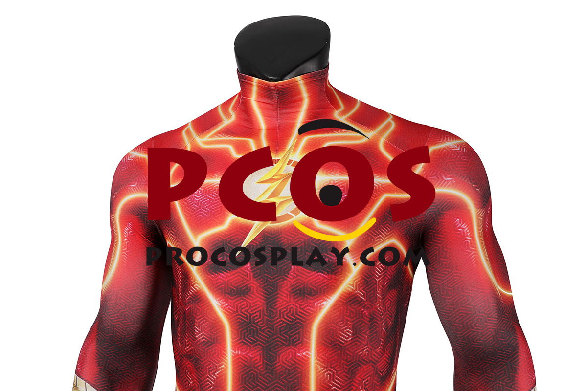 The Flash 2023 Barry Allen Flash Cosplay Costume Jumpsuit C08150 - Best ...