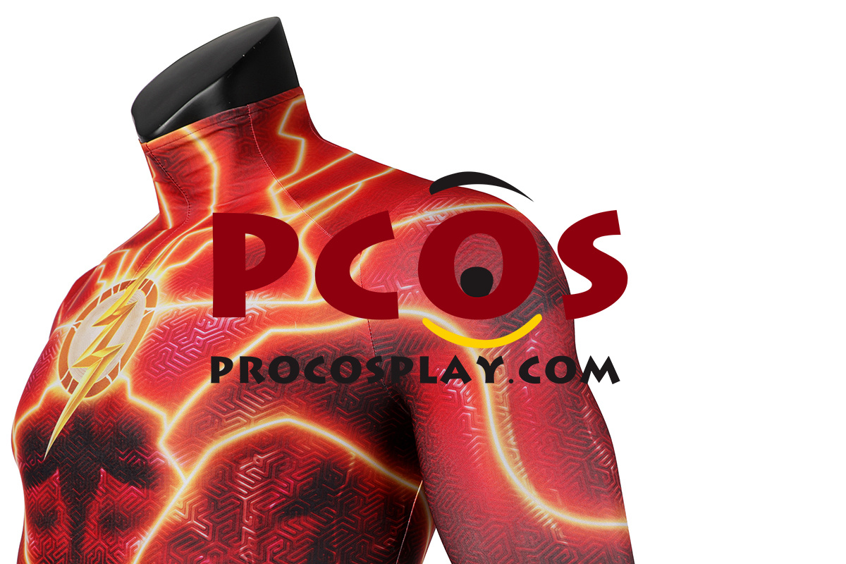 The Flash 2023 Barry Allen Flash Cosplay Costume Jumpsuit C08150 - Best ...