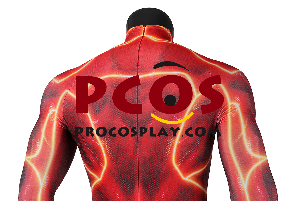 The Flash 2023 Barry Allen Flash Cosplay Costume Jumpsuit C08150 - Best ...