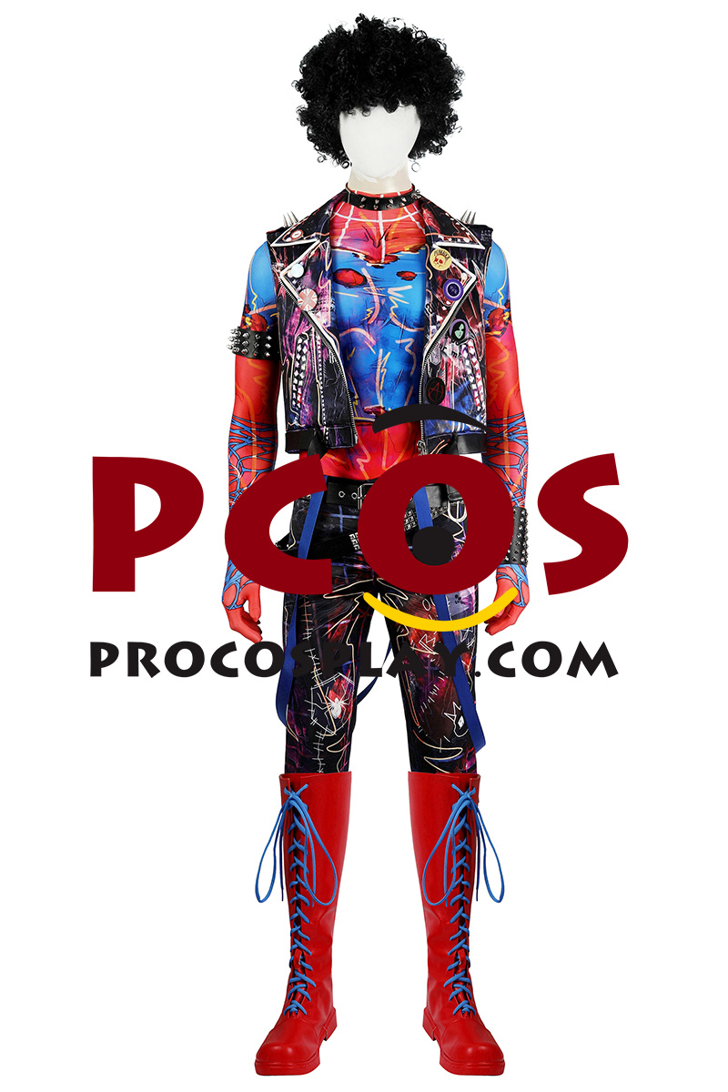 Across The Spider Verse Hobart Hobie Brown Cosplay Costume C08322 Best Profession Cosplay 