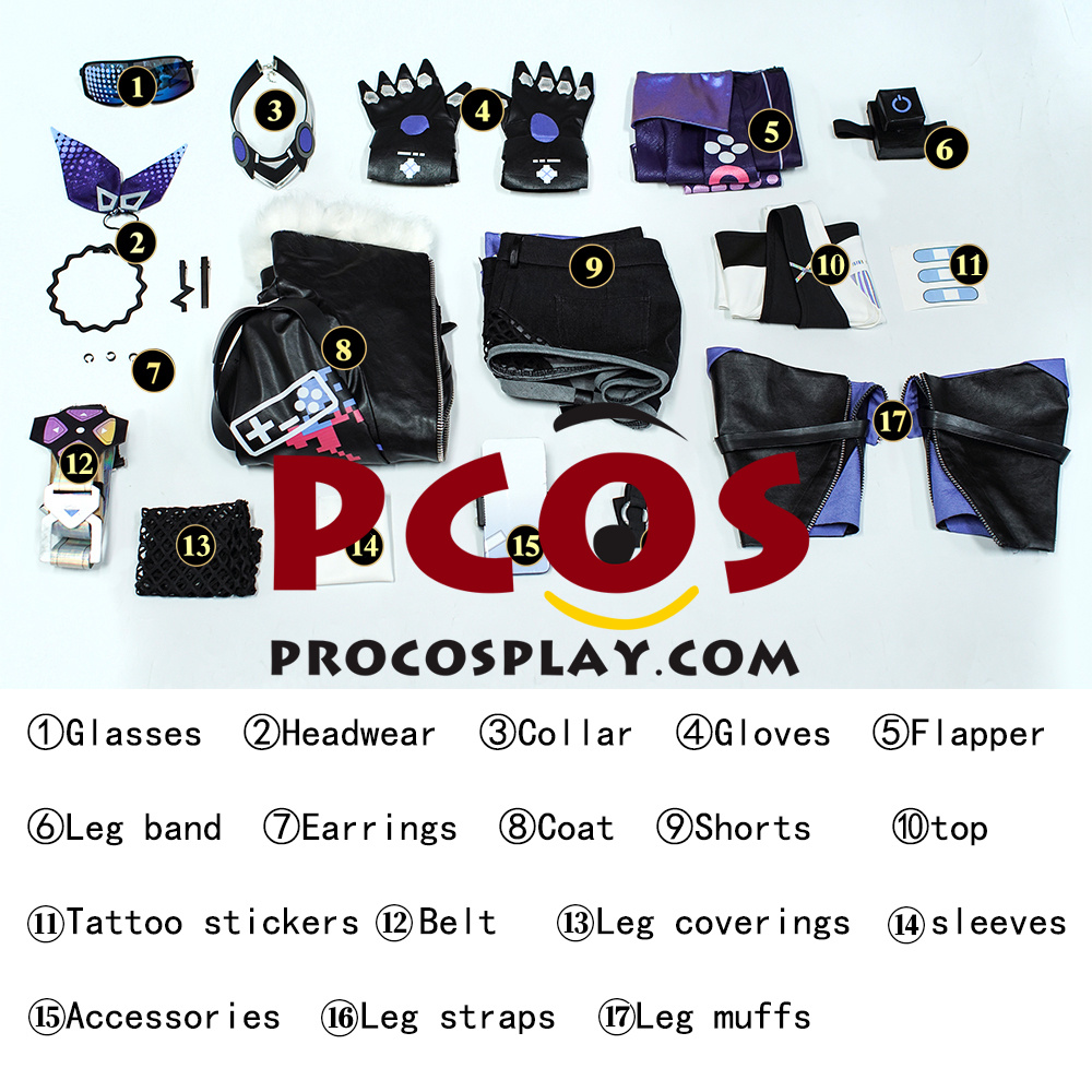 Honkai: Star Rail Silver Wolf Cosplay Costume C08330-AA - Best ...