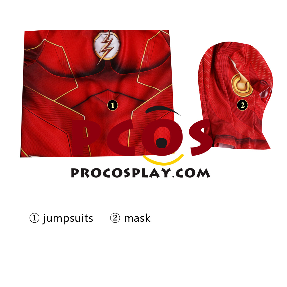 The Flash Season 8 Barry Allen Cosplay Costume For Kids C08305 - Best ...