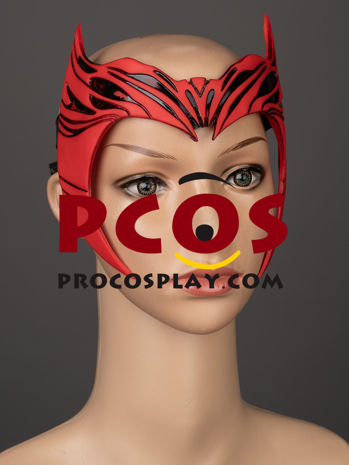 WandaVision Scarlet Witch Cosplay Mask C08355 - Best Profession Cosplay ...