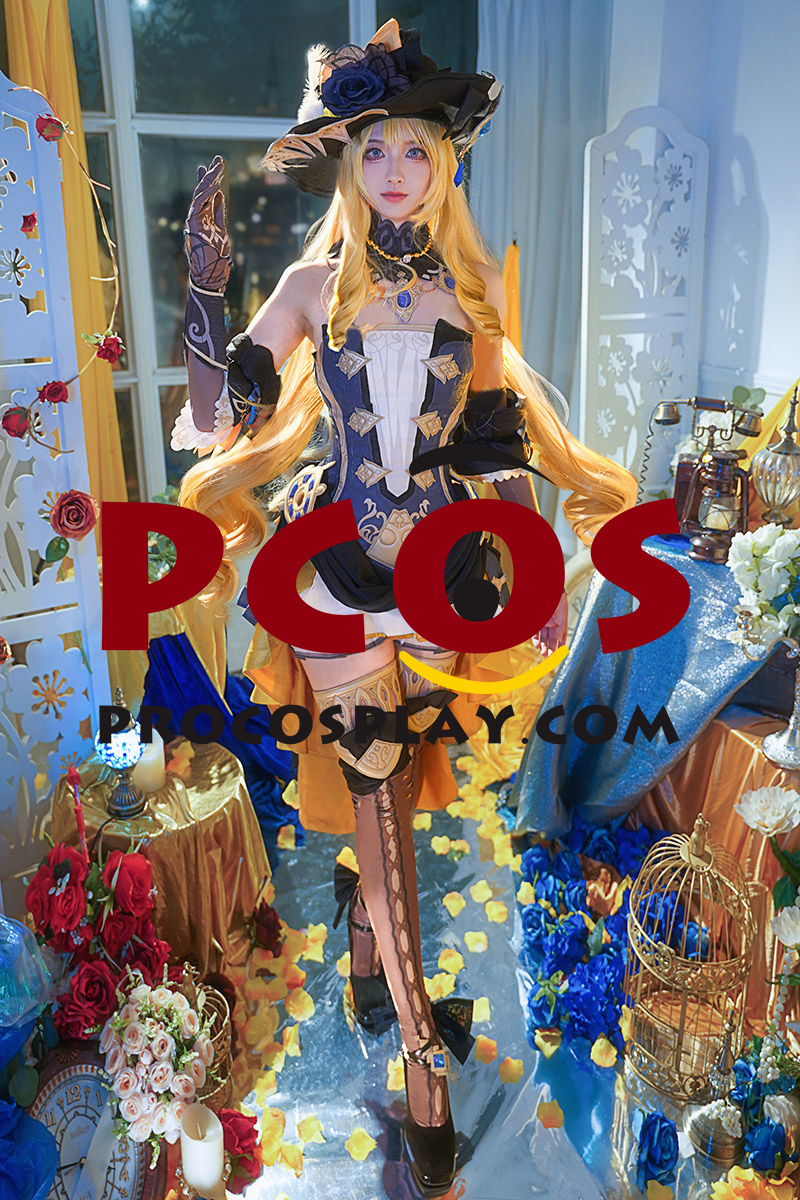 Genshin Impact Navia Cosplay Costume C08505-AA - Best Profession ...