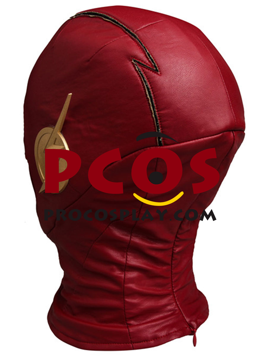 Ready to Ship The Flash Season 4 The Flash Barry Allen Leather Hood ...
