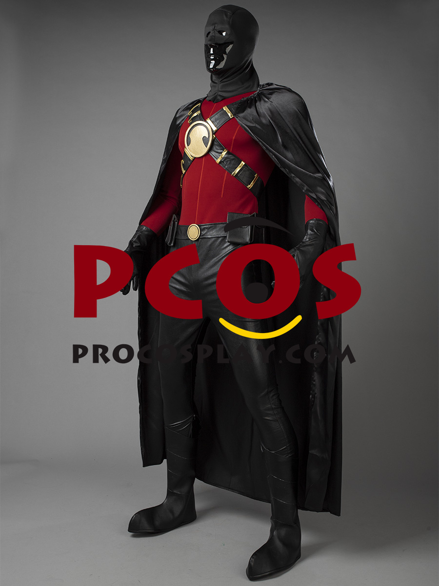 Ready to Ship Game Arkham City Red Robin Cosplay Costume mp005302 ...