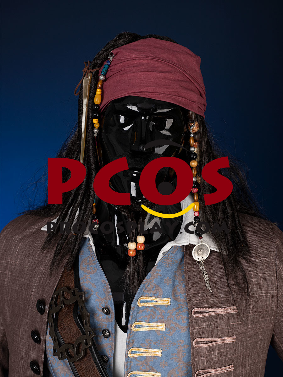 Ready to Ship Pirates of the Caribbean Captain Jack Sparrow Cosplay ...