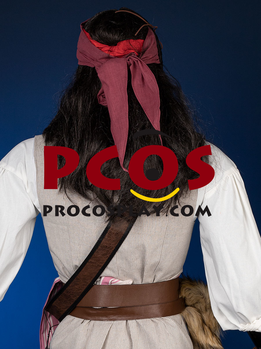 Ready to Ship Pirates of the Caribbean Captain Jack Sparrow Cosplay ...