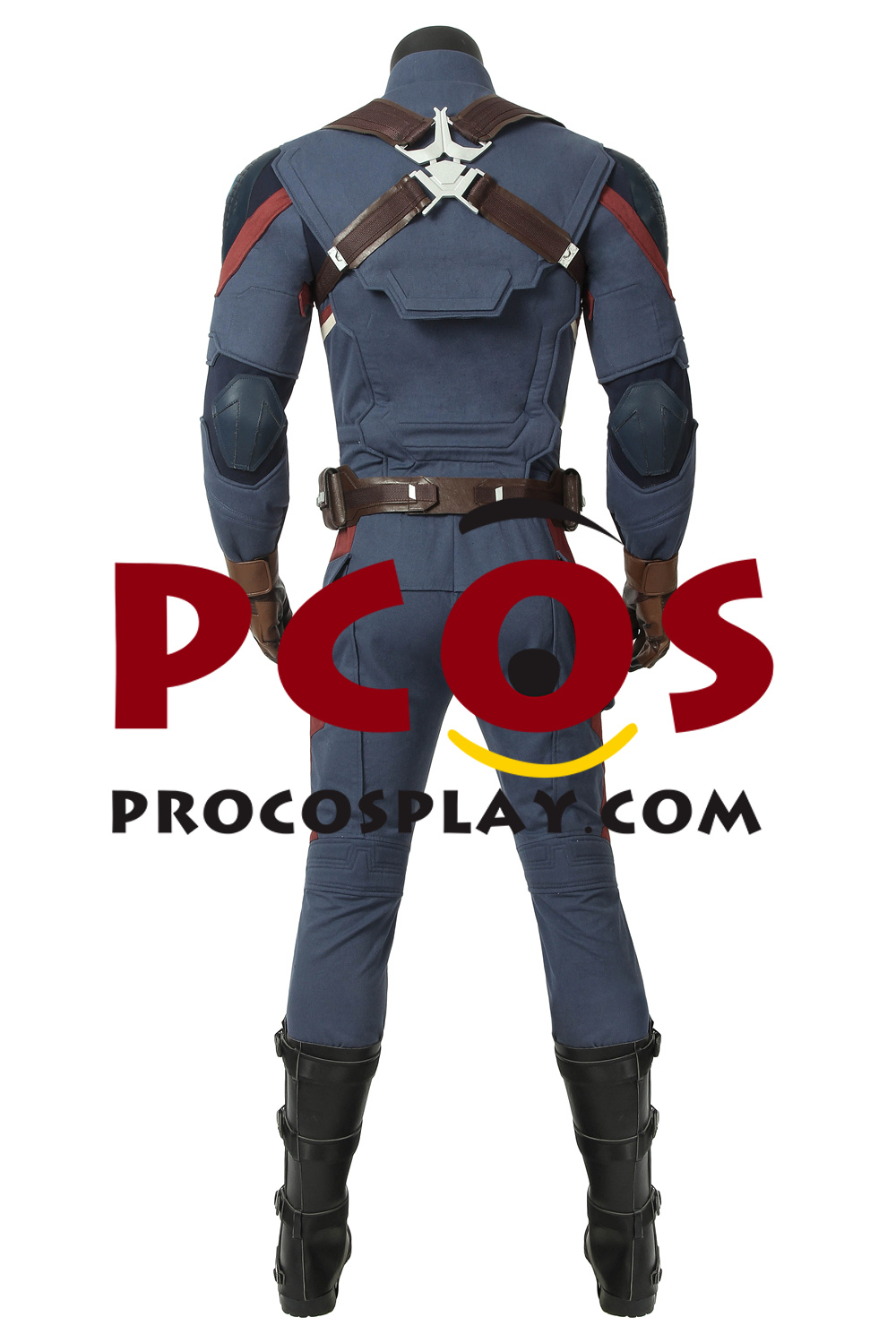 Ready to Ship Endgame Captain America Steve Rogers Cosplay Costume ...