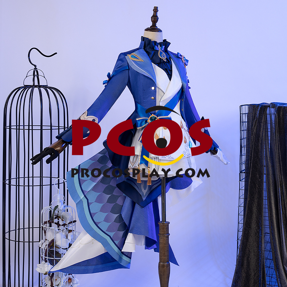 Game Genshin Impact the Hydro Archon Furina Cosplay Costume - Authentic ...
