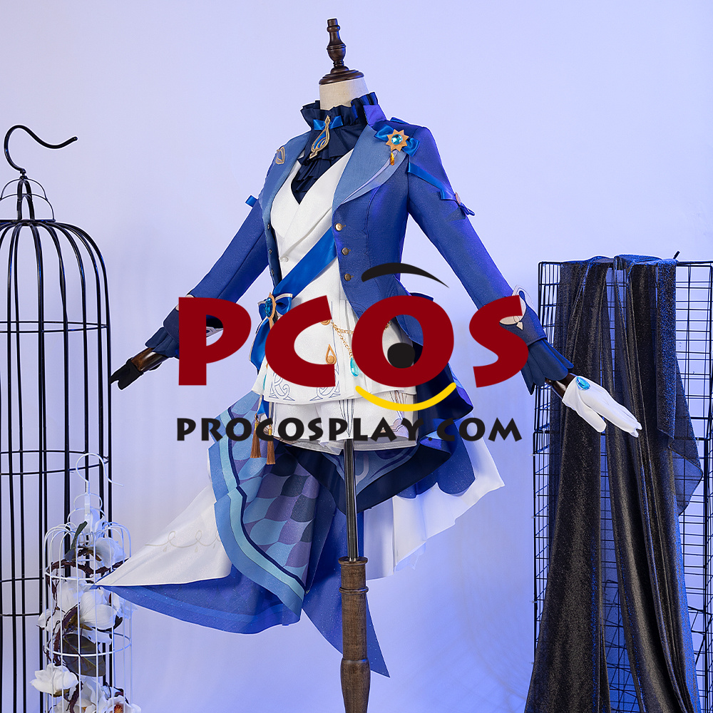 Game Genshin Impact the Hydro Archon Furina Cosplay Costume - Authentic ...