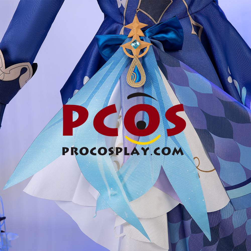 Game Genshin Impact the Hydro Archon Furina Cosplay Costume - Authentic ...