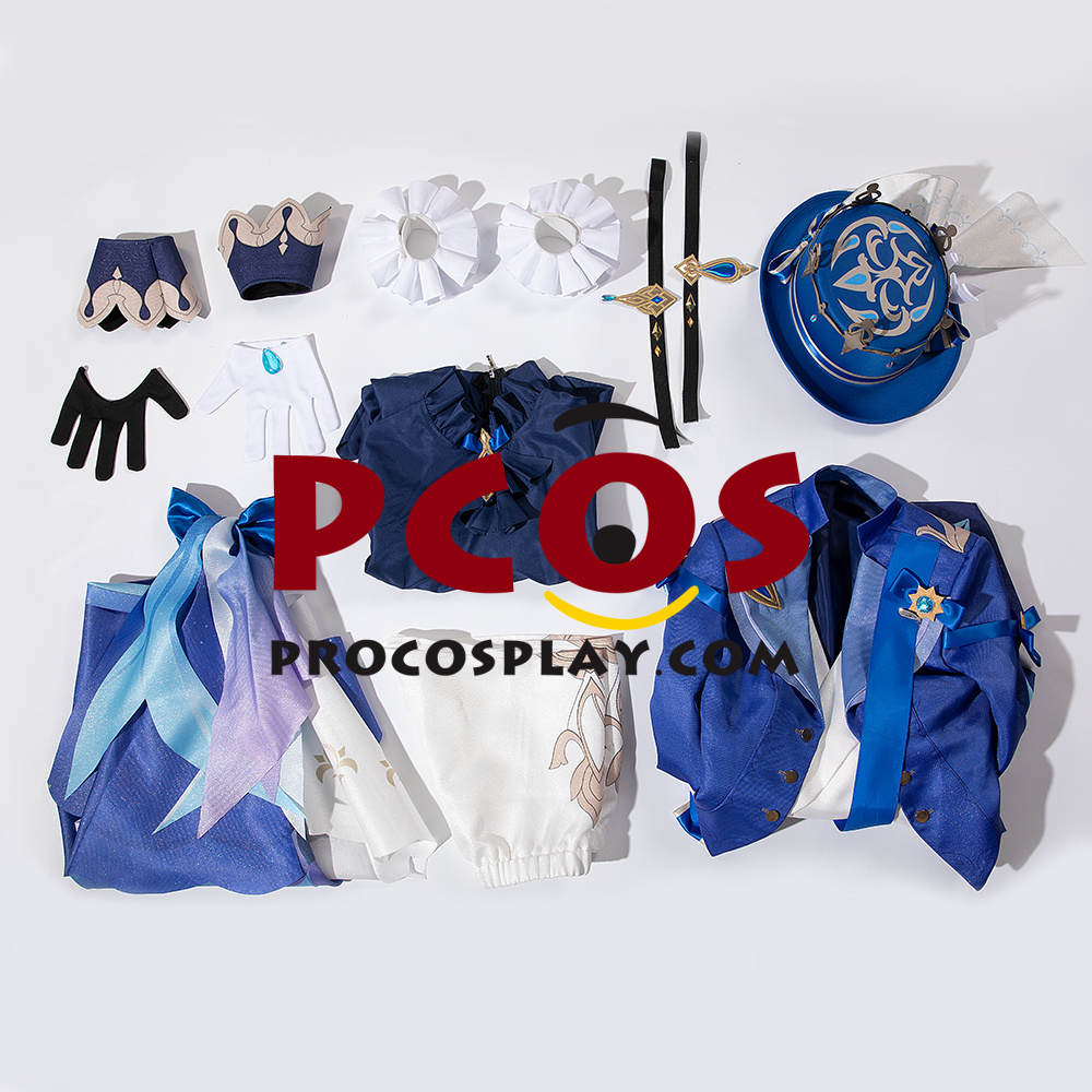Game Genshin Impact the Hydro Archon Furina Cosplay Costume - Authentic ...