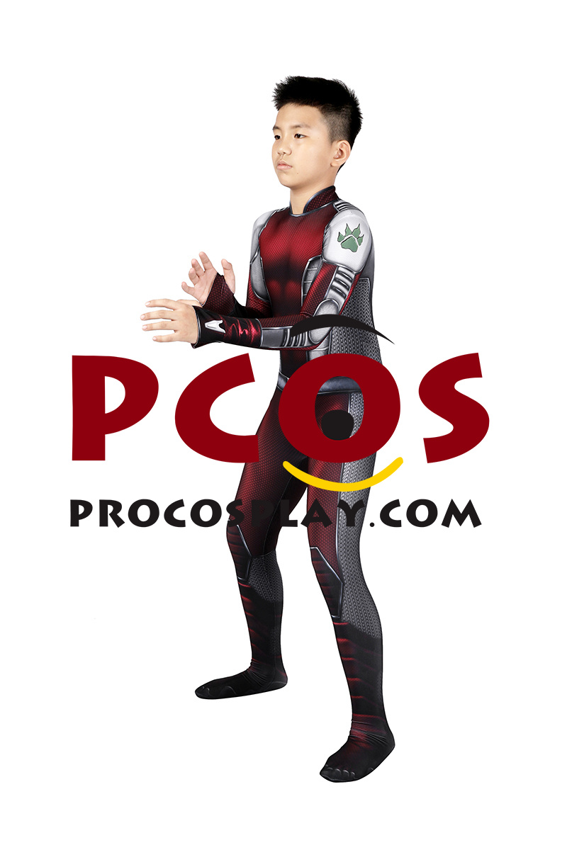 Titans Beast Boy Cosplay Costume 3D Jumpsuit for Kids C08703 - Best ...