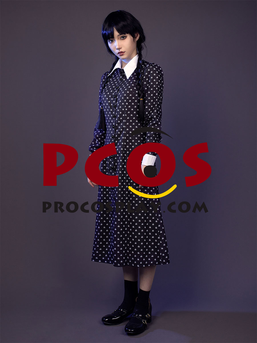 Ready to Ship TV Series Wednesday Wednesday Addams Cosplay Dress C02960 ...