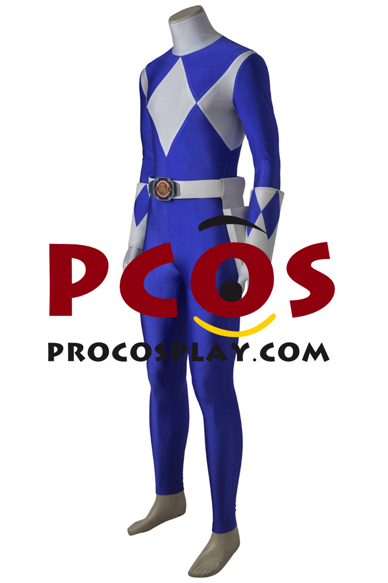Mighty Morphin Power Rangers Tricera Ranger Dan Blue Ranger Cosplay ...