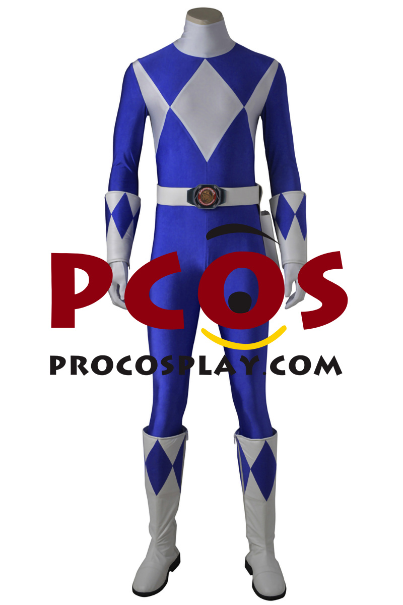 Mighty Morphin Power Rangers Tricera Ranger Dan Blue Ranger Cosplay ...