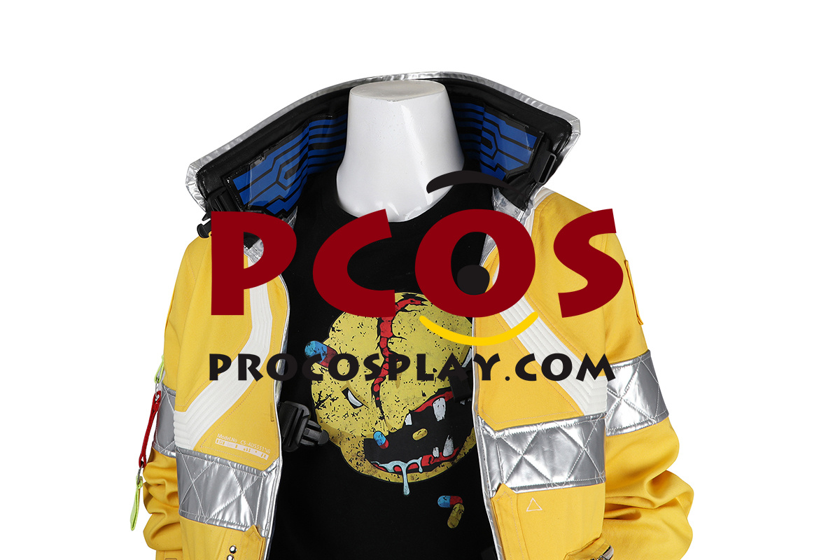 Cyberpunk Jacket Genshin Impact Lumine Cosplay Costume With Gloves ...