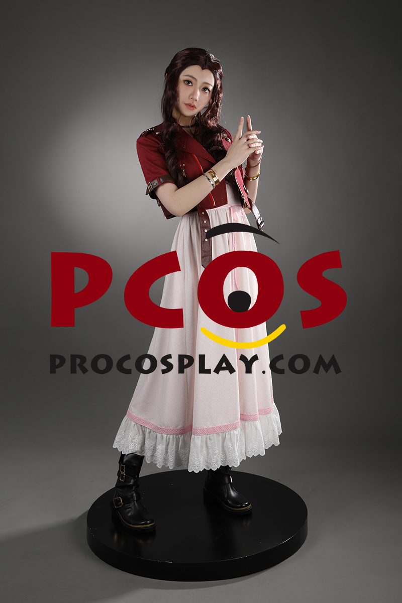 Final Fantasy VII Rebirth Aerith Gainsborough Cosplay Costume C08876 ...